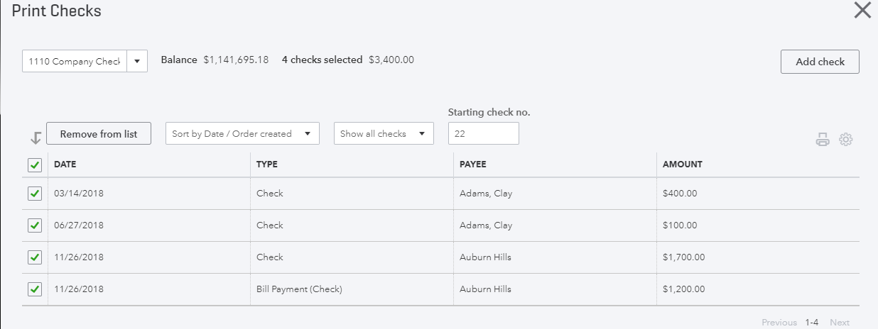 Barbara Johnson Blog How To Write And Print Checks In QuickBooks Online